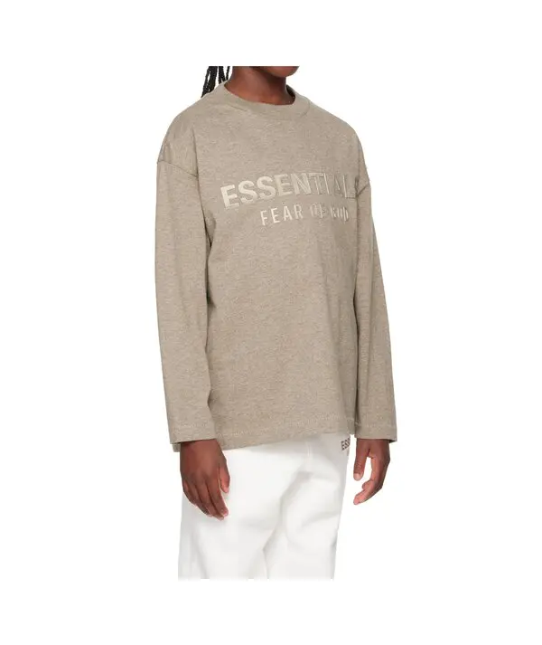 Fear Of God Logo-print Relaxed Fit Crewneck T-shirt