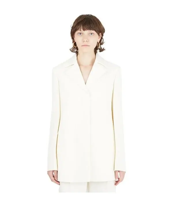JIL SANDER Padded Shoulder Tailored Blazer