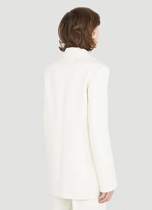 JIL SANDER Padded Shoulder Tailored Blazer
