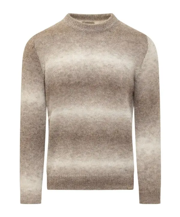 Woolrich Ombré-effect Knitted Jumper