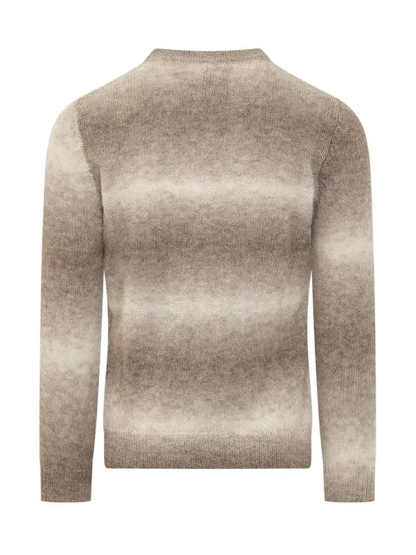 Woolrich Ombré-effect Knitted Jumper