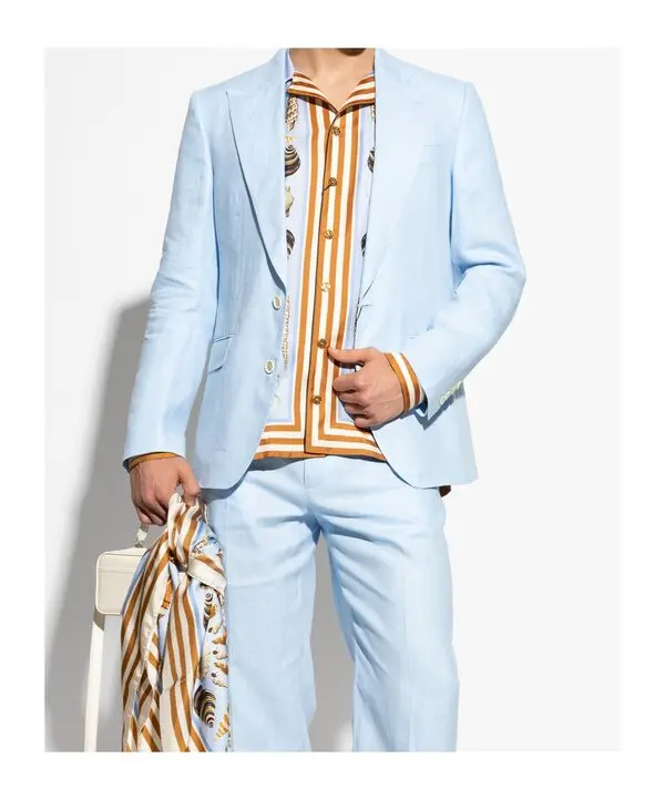 Dolce & Gabbana Dolce Gabbana Shell Printed Long-sleeved Shirt