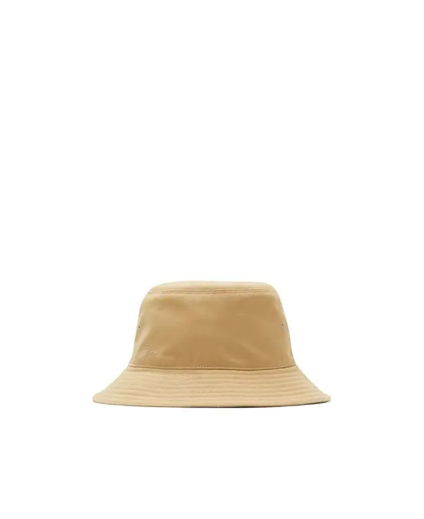 Burberry Check-pattern Reversible Bucket Hat - Nude