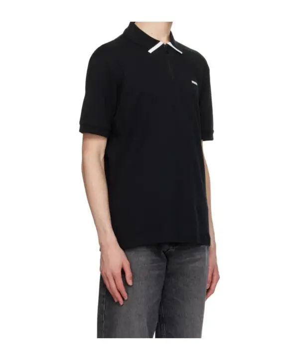 Hugo Boss Short-sleeved Half-zipped Polo Shirt
