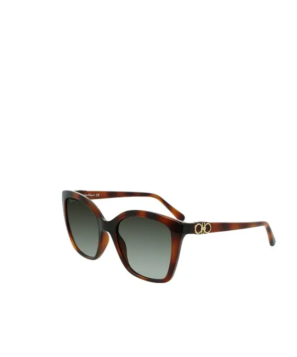 FERRAGAMO Butterfly Frame Sunglasses - Black