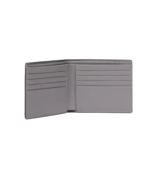 Fendi Diagonal Bi-fold Wallet - Grey