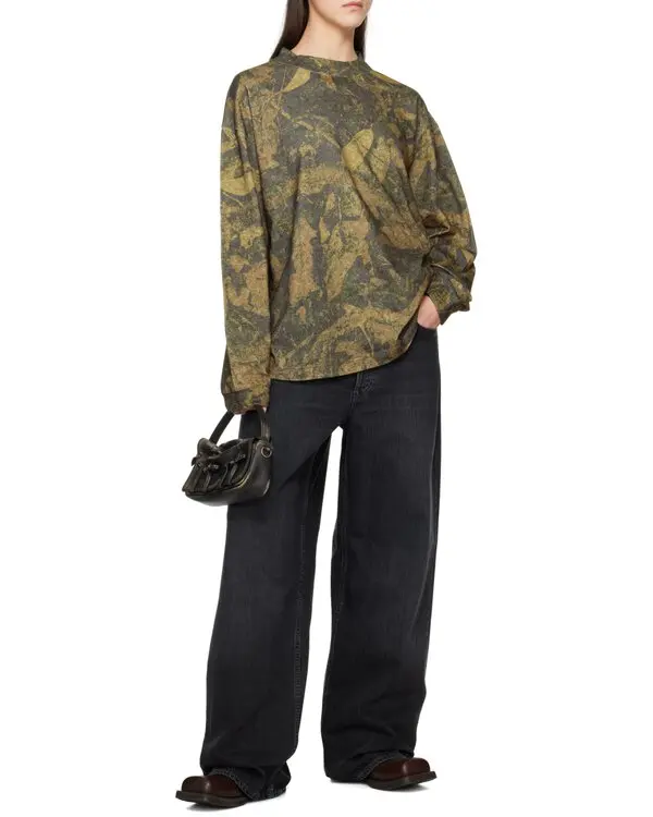 Acne Studios Long Sleeve Crewneck Sweatshirt