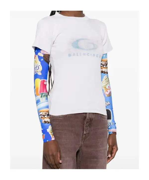 Balenciaga Double Sleeved T-shirt