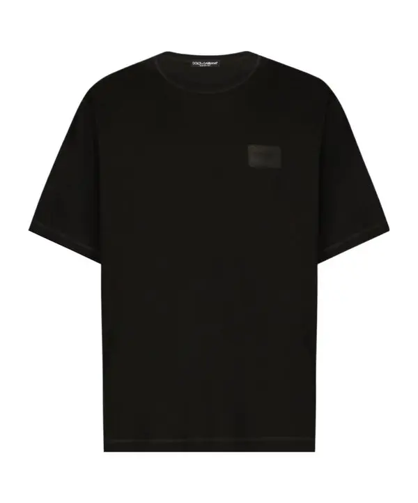 Dolce & Gabbana Dolce Gabbana Branded Tag Crewneck T-shirt