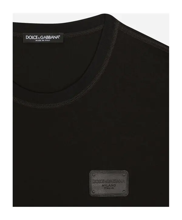 Dolce & Gabbana Dolce Gabbana Branded Tag Crewneck T-shirt