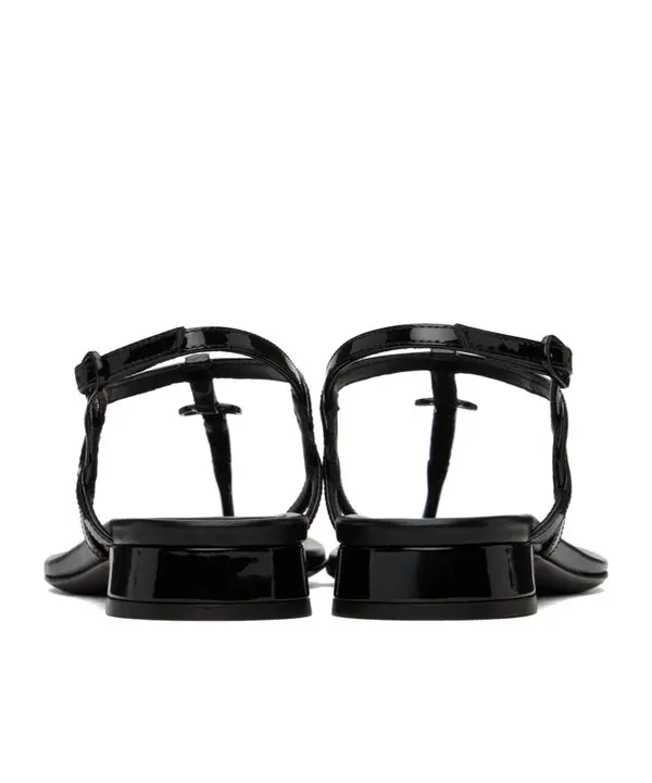 Valentino Garavani Vlogo Plaque Thong Sandals