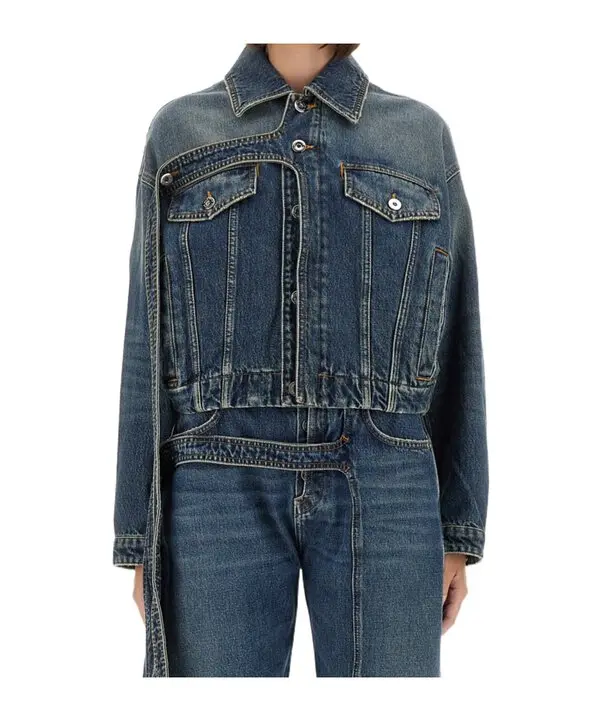 JEAN PAUL GAULTIER Long-sleeved Denim Jacket