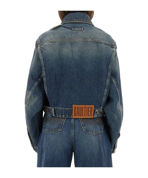 JEAN PAUL GAULTIER Long-sleeved Denim Jacket