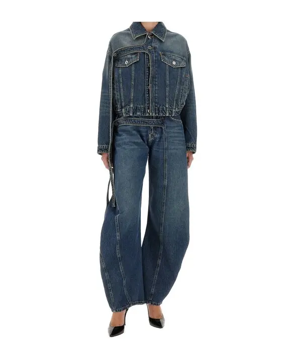JEAN PAUL GAULTIER Long-sleeved Denim Jacket