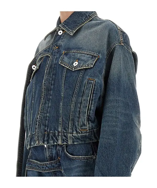 JEAN PAUL GAULTIER Long-sleeved Denim Jacket