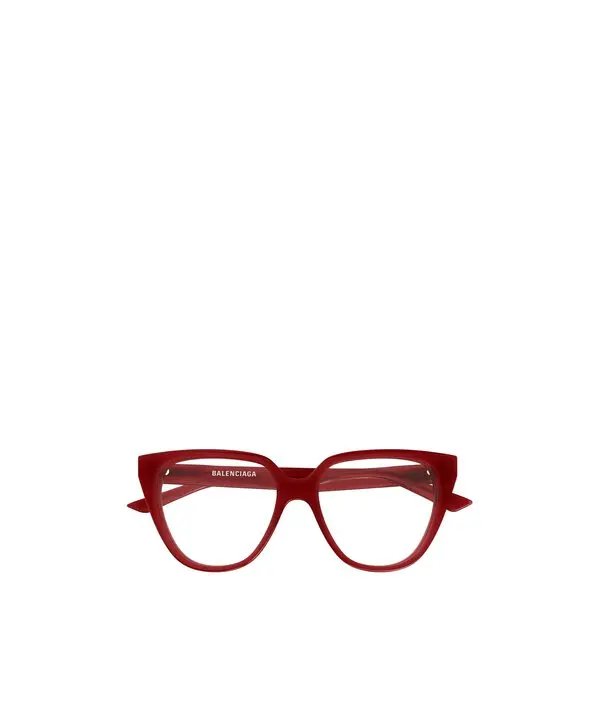 Balenciaga Cat Eye Eyeglasses - Red