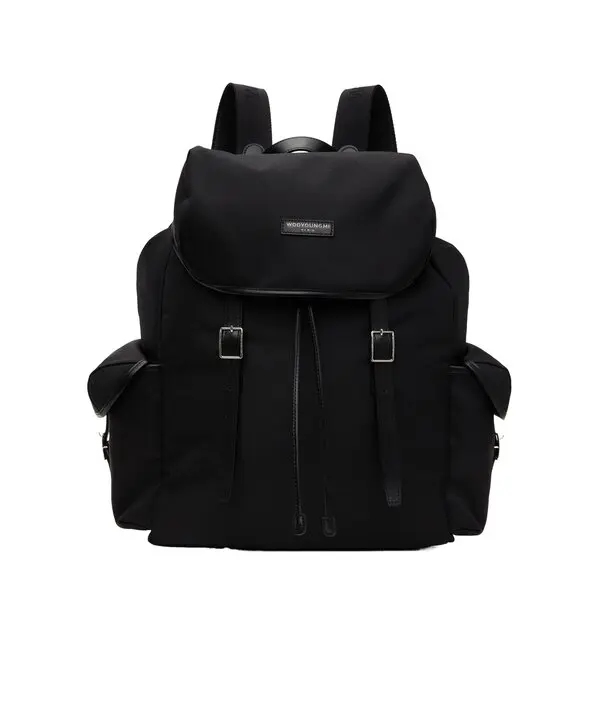 WOOYOUNGMI Fixed Handle Backpack - Black