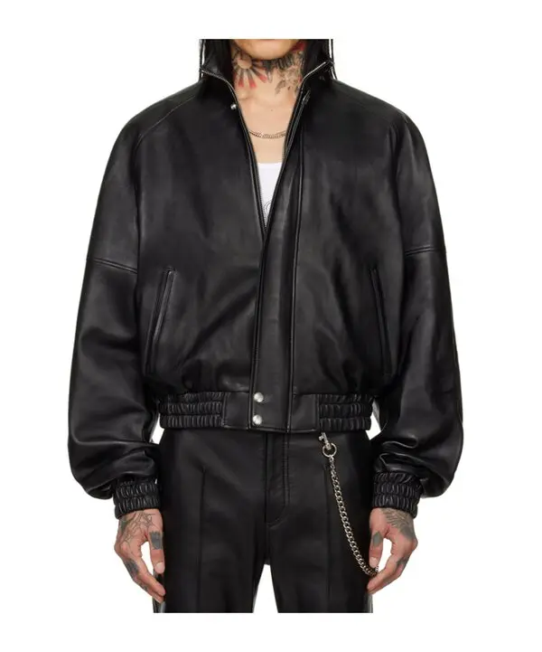 LU'U DAN Blouson Leather Jacket