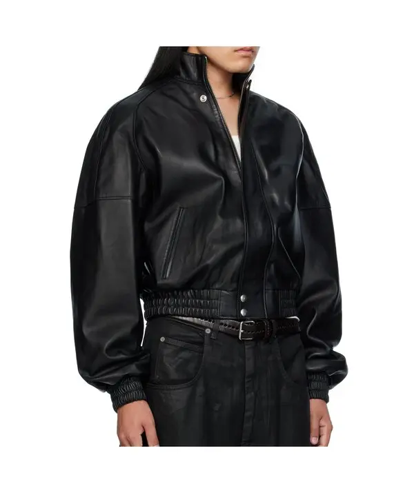 LU'U DAN Blouson Leather Jacket