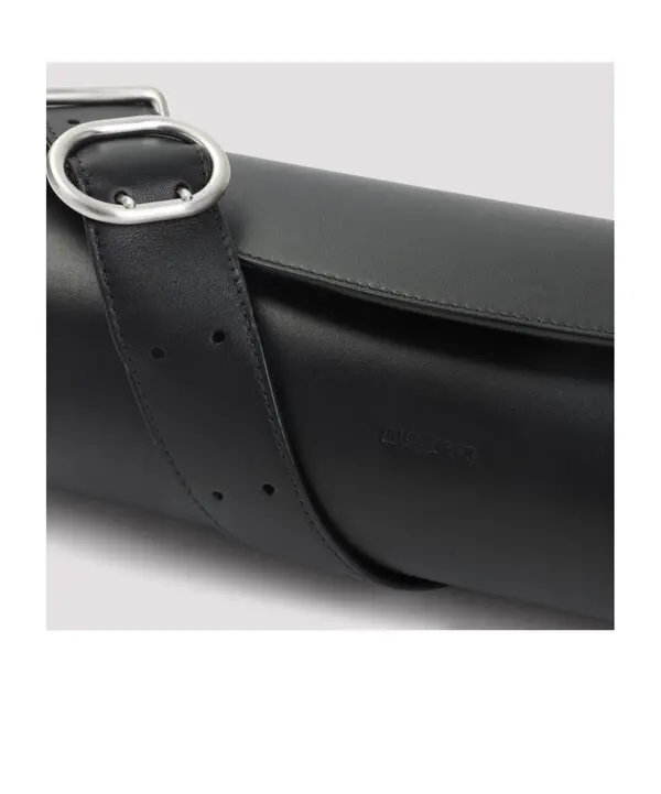 JIL SANDER Curved Flap Shoulder Bag