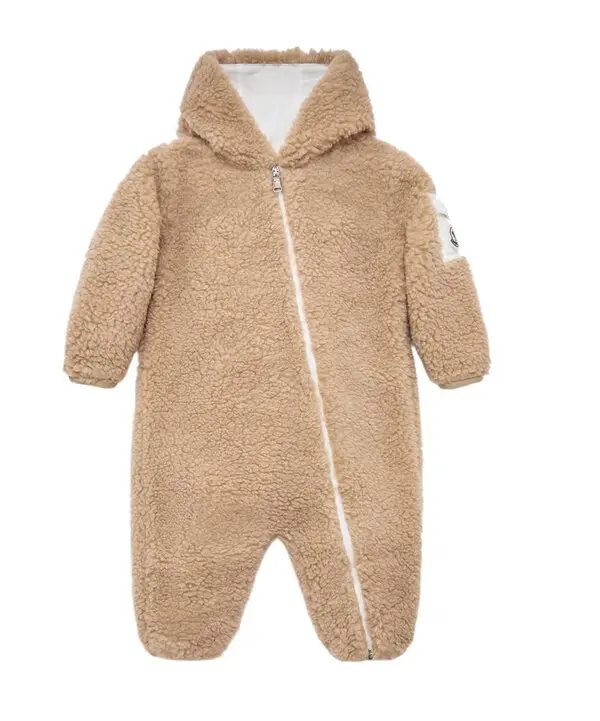 Moncler Teddy Bear Hooded Baby Grow