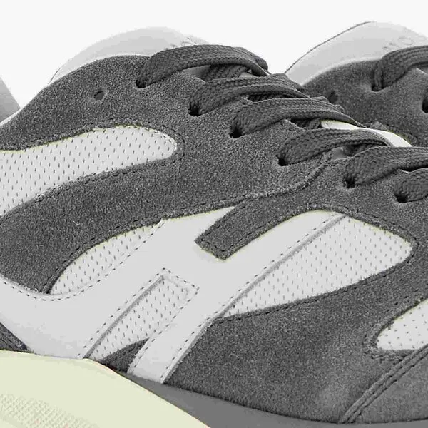 Hogan H Logo Patch Panelled Sneakers