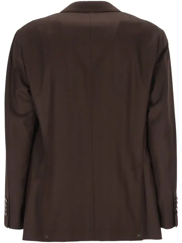 Brunello Cucinelli Virgin-wool Blazer - Black