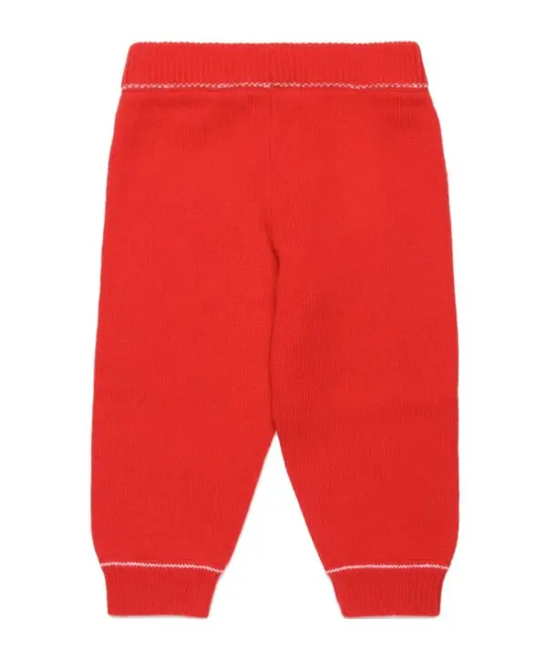 Marni Logo Embroidered Knitted Jogging Pants