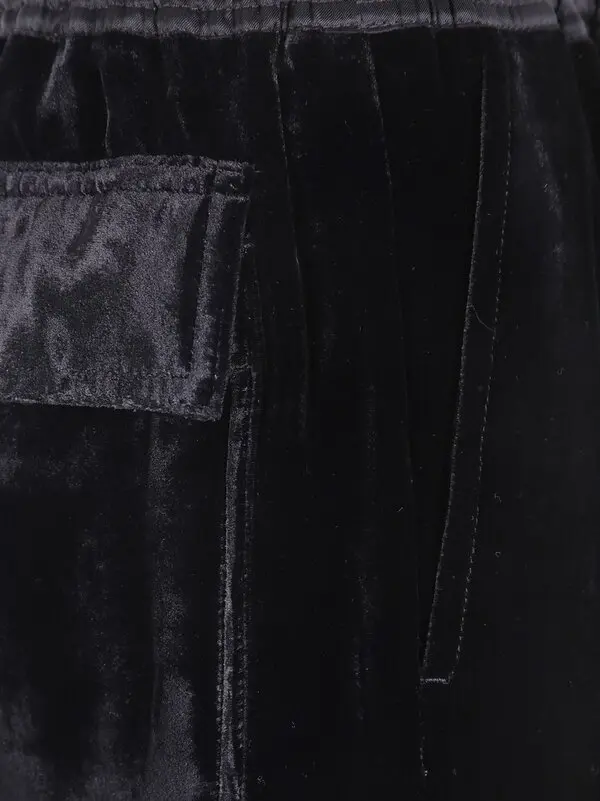 Rick Owens Drawstring Straight Leg Trousers