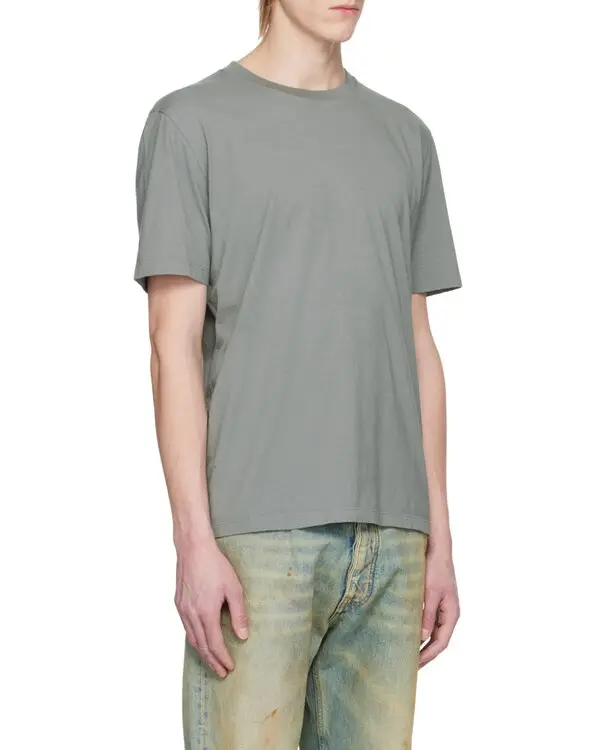 MAISON MARGIELA Short-sleeved Crewneck T-shirt - Gray