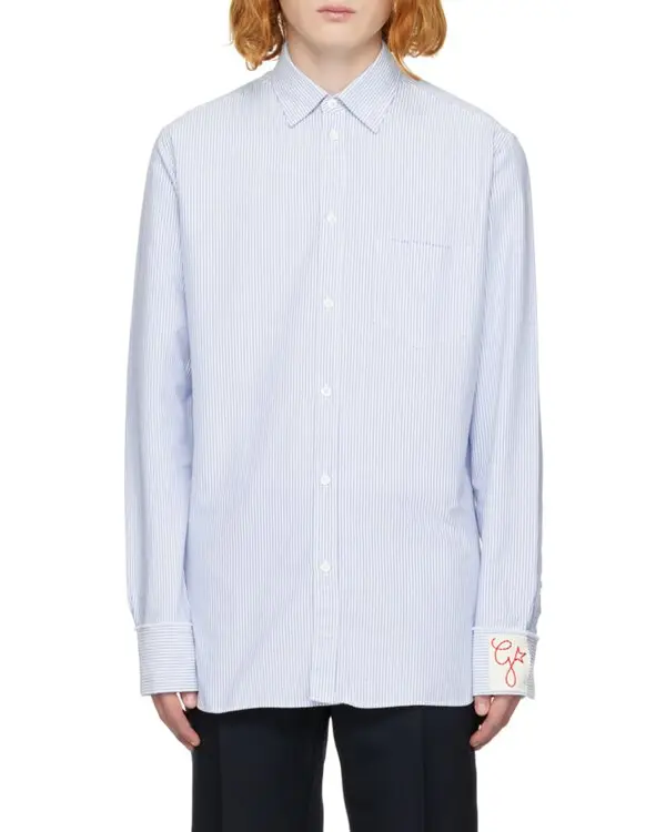 GOLDEN GOOSE Striped Buttoned Shirt