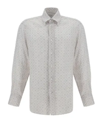 Brunello Cucinelli Pattern Long-sleeved Shirt