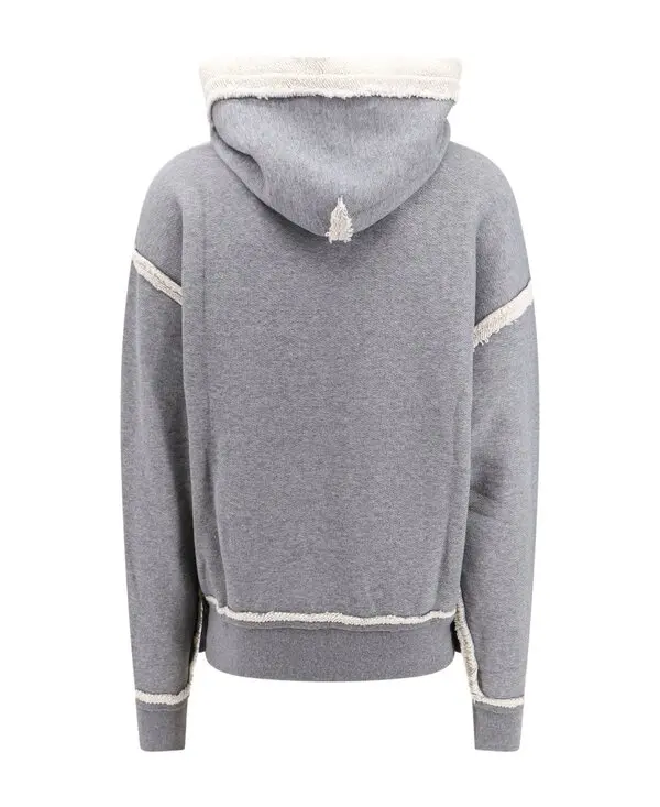 Dolce & Gabbana Marina Printed Hoodie - Gray