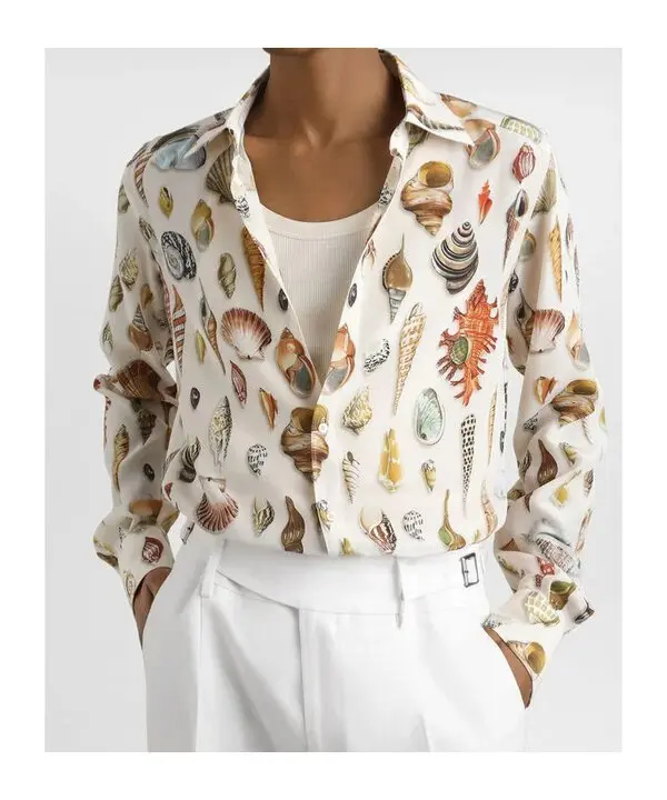 Dolce & Gabbana Dolce Gabbana Shell Printed Martini Shirt