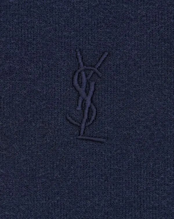 Saint Laurent Cassandre Drawstring Hoodie
