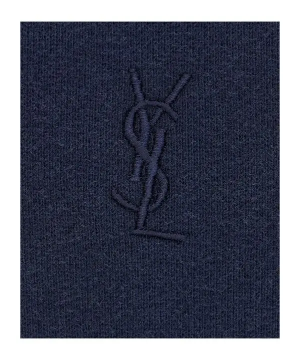 Saint Laurent Cassandre Drawstring Hoodie