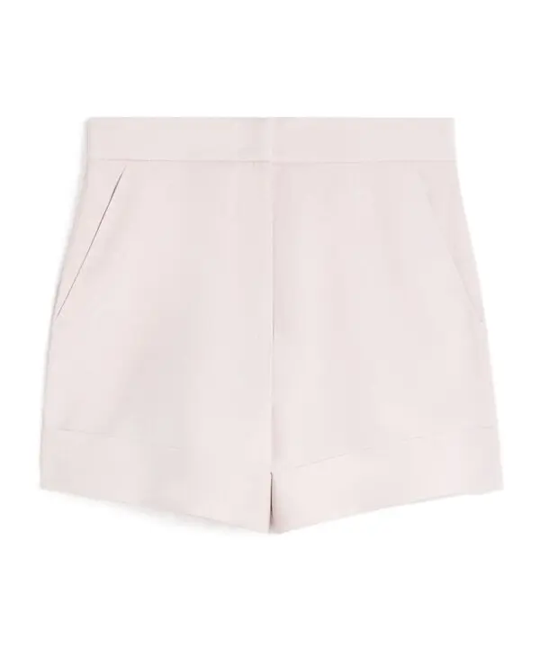 Max Mara Celebre Cuffed Shorts - Pink