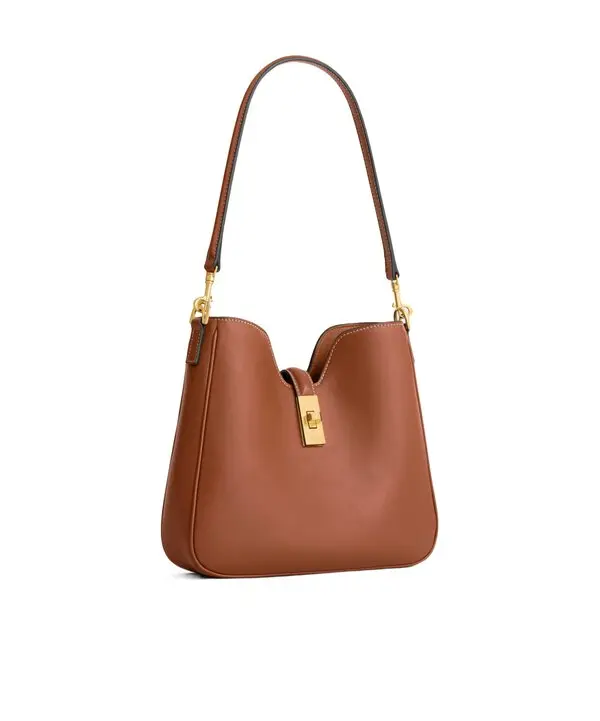 Celine Small Camille 16 Soft Bag In Smooth Calfskin - Tan