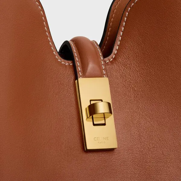 Celine Small Camille 16 Soft Bag In Smooth Calfskin - Tan