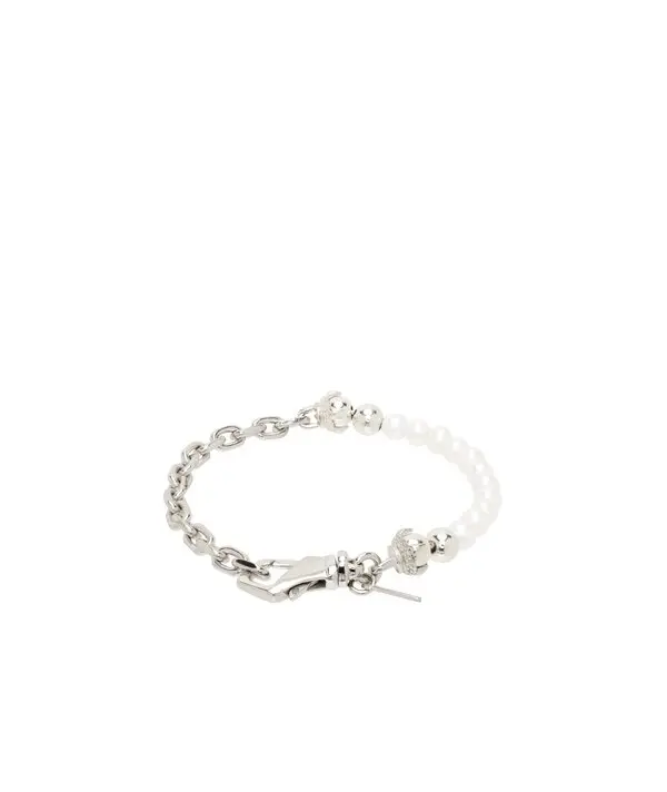 Emanuele Bicocchi Pearl Bracelet - Silver