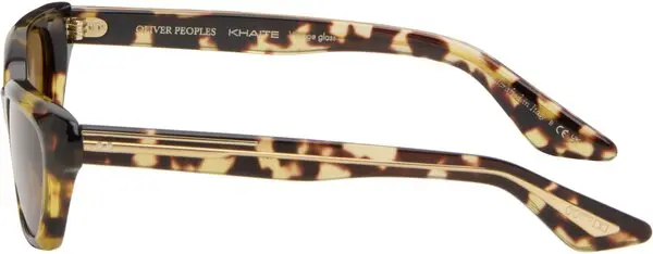 Khaite X Oliver Peoples 1983c Sunglasses - Brown