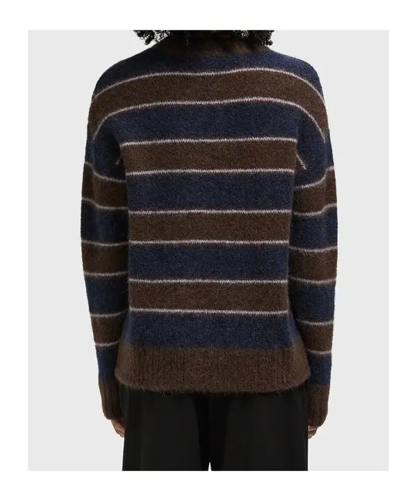 SAMSOE SAMSOE Samsøe Samsøe Striped Knitwear - Black