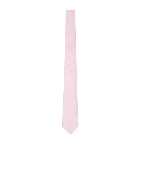 Versace Pointed Neck Tie - Pink