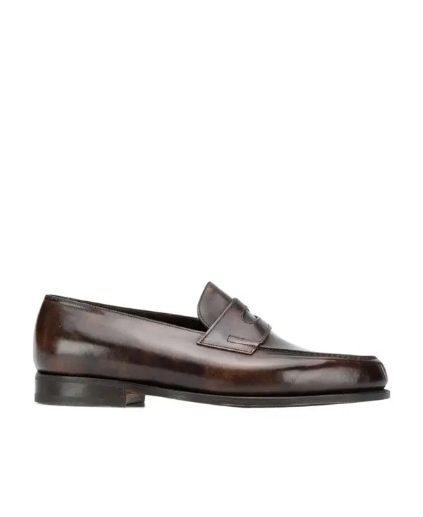 John Lobb Lopez Loafers - Black