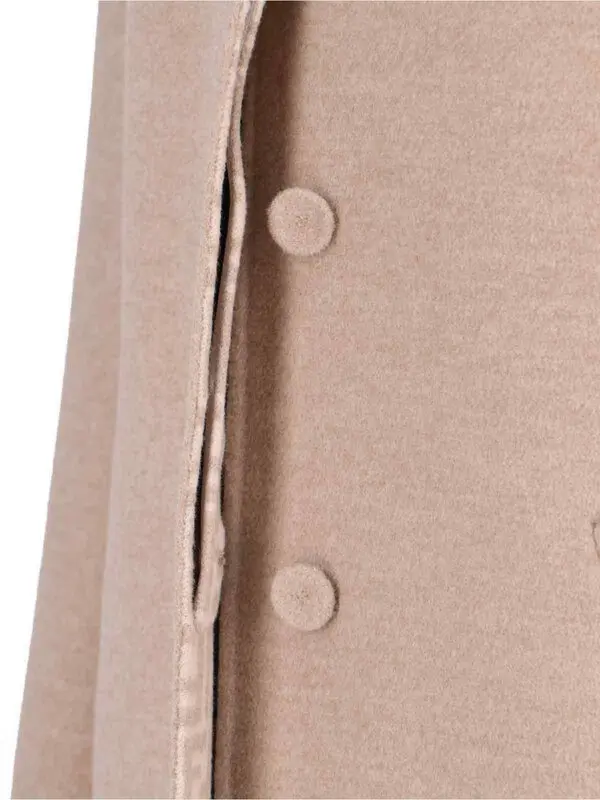 Fendi Long Sleeved Coat - Beige