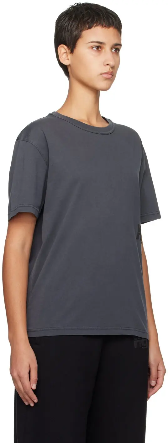 Alexander Wang Shirt With Logo - Gray