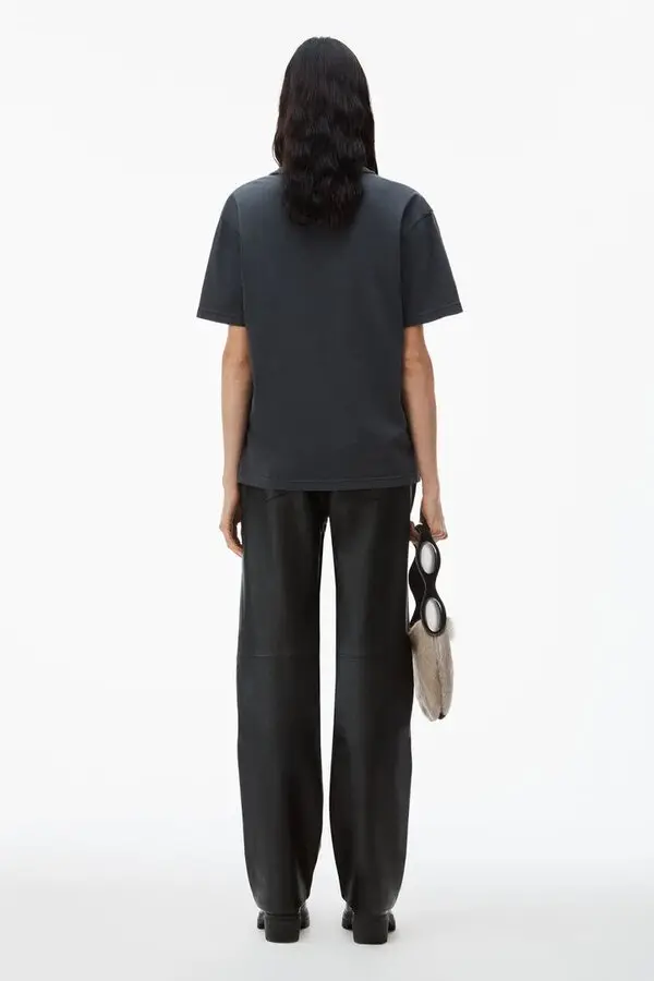 Alexander Wang Shirt With Logo - Gray