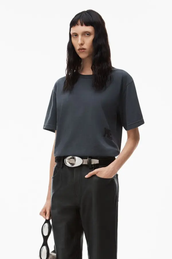 Alexander Wang Shirt With Logo - Gray