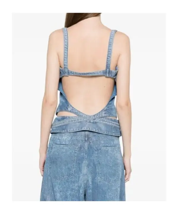DIESEL® De-sayra-fsi2 Belted Top - Blue