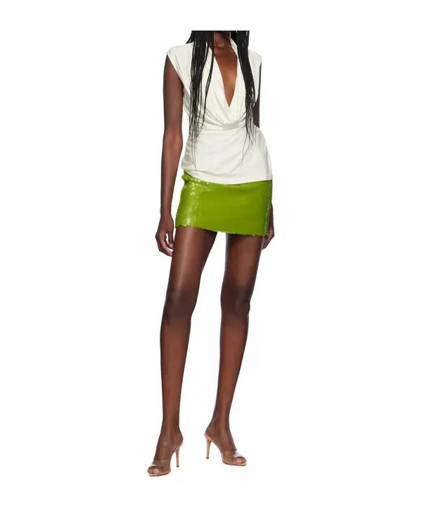 16Arlington Sequin-design Mini Skirt